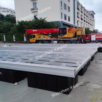 China Aluminum Alloy Finger Dock For Marina Yacht Boat Floating Pontoon Platform for sale