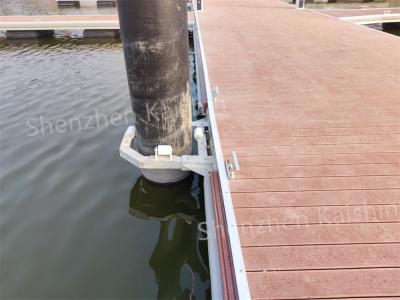 China Floating Island Platform Commercial Pile Guide Floating Docks And Marine Floating Bridge Pontoon for sale