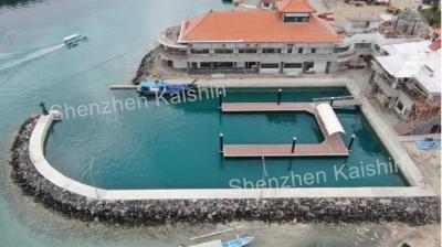 China Marine Grade Yacht Floating Dock Design Pontoons Float Dock HDPE Pontoon for sale
