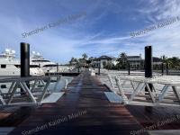 China Corrosion-Resistant Modular Floating Dock with Customizable Dimensions for Marine Applications for sale