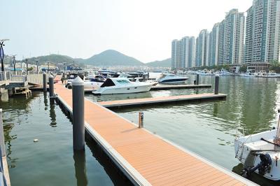 中国 アルミ合金6061 T6 マリーナドック 頑丈で耐久性のある水上ポントン 販売のため