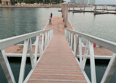 Durable Marine Aluminum Gangways Aluminum Floating Dock For Access To Marina Floating Pontoon
