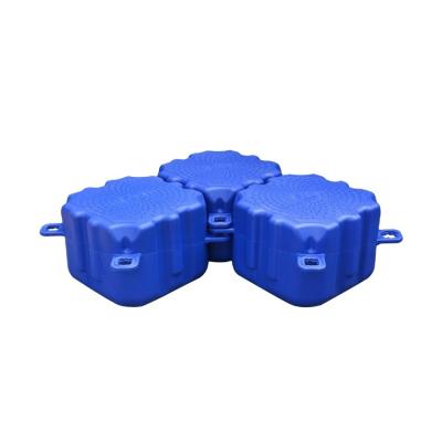 China Pontoon cubos flotantes de plástico HDPE y espuma EPS modulares Capacidad de carga de 350 kg/m2 en venta