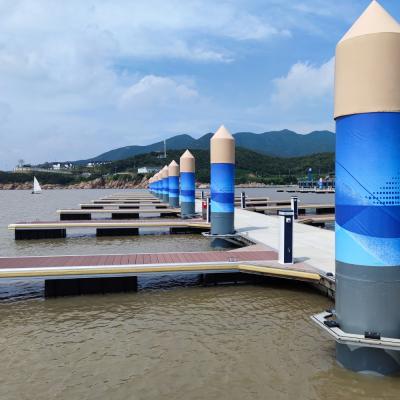 China Van de de Dokken Gemakkelijke Installatie van de aluminiumlegering de Vlotte Draagbare Klantgerichte Grootte Te koop