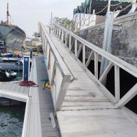 China OEM / ODM  Floating Bridge Pile Cap  And Floating Pontoon Cubes for sale
