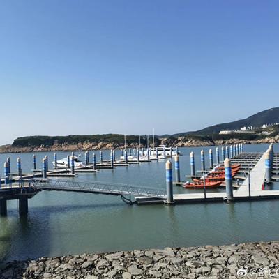 Cina L'yacht di galleggiamento di Marine Security Floating Dock Marina della piattaforma ha personalizzato Pier Construction Aluminum Alloy Gangway in vendita