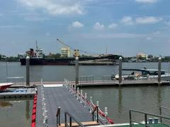 Customize Your Yacht Floating Dock With Aluminum Alloy Dock Frame Marina Floating Pontoon