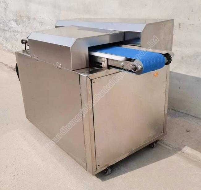 Front control panel of chicken slicer