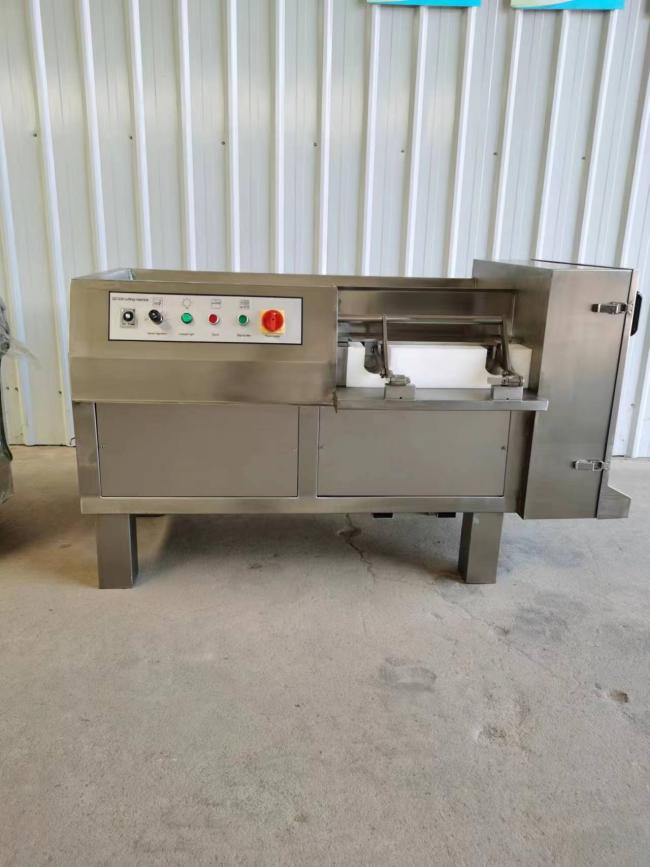 Meat cutting machine production line setup