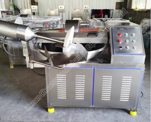 ZB-80 Meat Bowl Chopper side view
