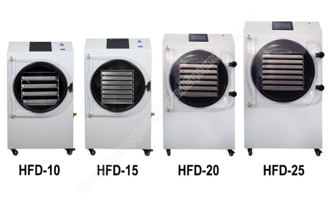 Freeze drying process demonstration