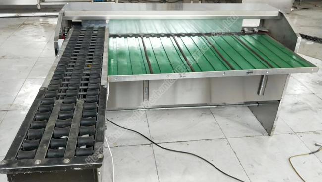 Commercial egg sorting machine front view