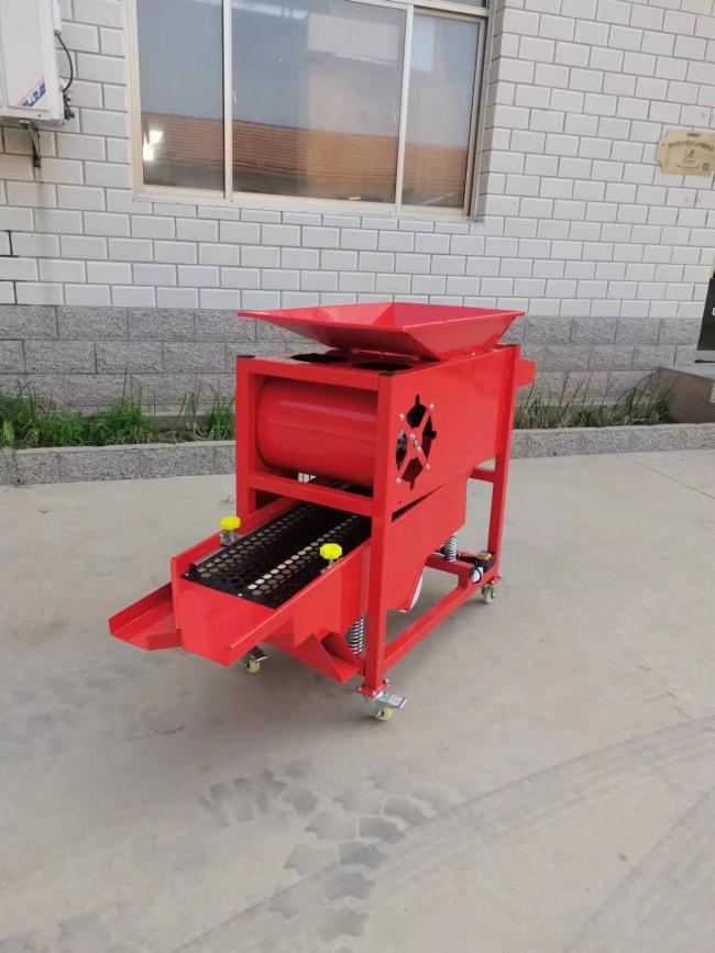 Garlic separating machine front view