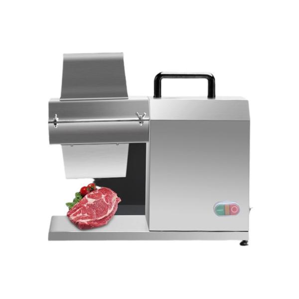 Quality 450W Commercial Food Preparation Equipment Kfc Chicken Cutting Machine Beef for sale