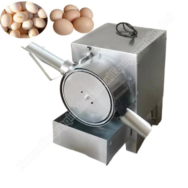 Quality Full Automatic Professional Egg Washer Machine Rolling Brush 270W 304SS for sale