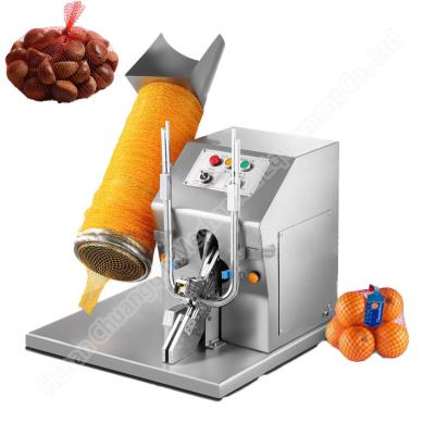 Cina 300w Patata Aglio Rete Sacchetto di imballaggio Macchina di sigillamento Clipping OEM in vendita
