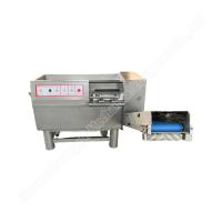 Quality 400kg/H Frozen Meat Processing Machinery Automatic Chicken Slicer Dicer Cutter for sale