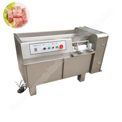 China 400kg/H Frozen Meat Processing Machinery Automatic Chicken Slicer Dicer Cutter for sale