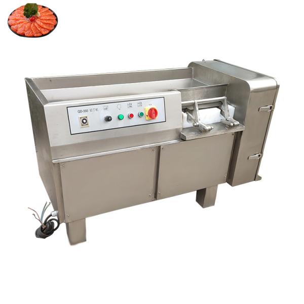 Quality 400kg/H Frozen Meat Processing Machinery Automatic Chicken Slicer Dicer Cutter for sale