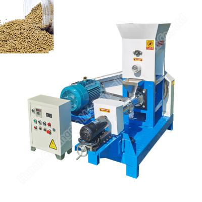China Floating Fish Feed pet Animal Pellet Making Machine Extruder Small for sale
