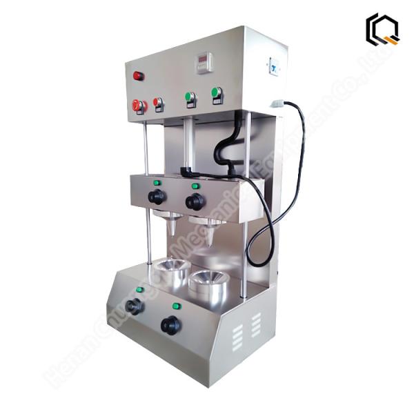 Quality 3KW Industrial Food Machines Conical Pizza Former Machine Edible Waffle Cup for sale