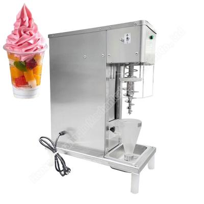 China Swirl Drill Gelato Mixer Yogurt Ice Cream Mixture Machine 110V 750W for sale