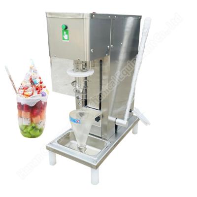 Cina Macchine alimentari industriali ODM Swirl Fruit Nuts Ice Cream Gelato Mixer Machine in vendita