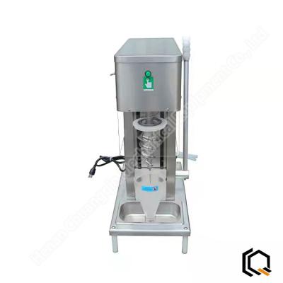 Cina Macchine alimentari industriali ODM Swirl Fruit Nuts Ice Cream Gelato Mixer Machine in vendita