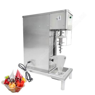Cina Macchine alimentari industriali ODM Swirl Fruit Nuts Ice Cream Gelato Mixer Machine in vendita