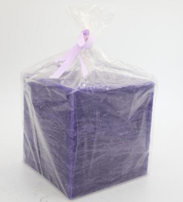China Custonmized luxury giant square pillar candles for home decoration for sale