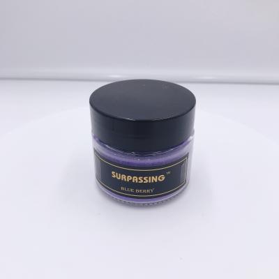 China Customized colorful cheap scented glass jar candle for birthday for sale