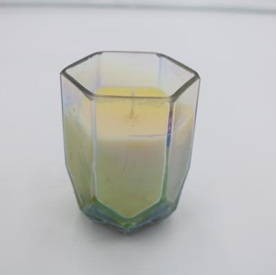 China Custom new high quality romantic scented glass candles for home decor for sale