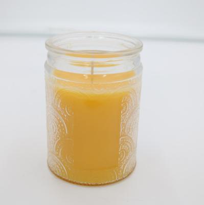 China Hot-selling high quality scented glass candles for home decor for sale