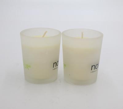 China 2019 chinese yes handmade luxury white scented soy/paraffin glass candles for home decor for sale