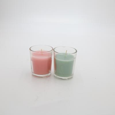 China chinese yes handmade luxury  scented soy/paraffin candles with glass jar for home decor for sale