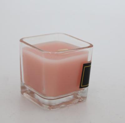 China wholesale luxury soy/paraffin scented square candle for home decor for sale
