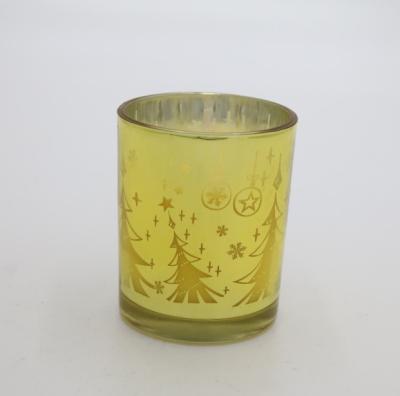 China wholesale luxury soy/paraffin scented square candle with colorful glass for home decor for sale