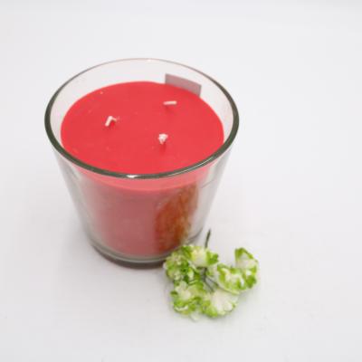 China wholesale Environment-friendly cheap scented glass candle for home decoration for sale
