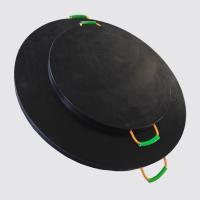 China Customization Plastic Outrigger Pads Crane Leg Support Mat for sale