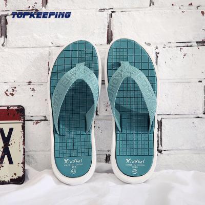 Cina Uomini Flip Flop Blue Black Sandal delle pantofole degli sport degli uomini molli di modo in vendita