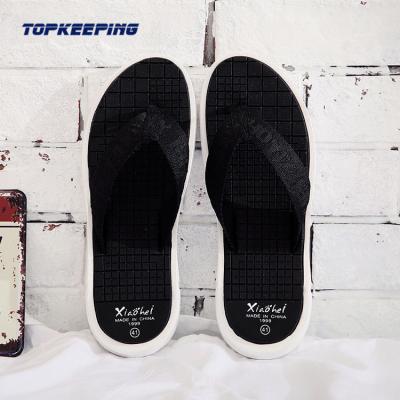 Cina Uomini Flip Flop Blue Black Sandal delle pantofole degli sport degli uomini molli di modo in vendita