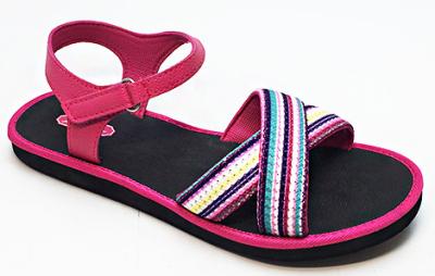 Cina Sandali di signora Black Red Comfy per estate delle donne all'aperto in vendita
