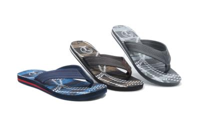 Cina Pantofola di gomma EVA Thin Sole Flip Flop degli uomini alla moda in vendita