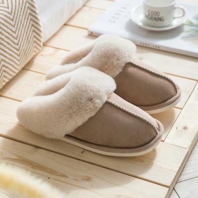 Cina Pantofole dell'interno EUR35 - 46 della pelliccia del tallone piano per le donne in vendita