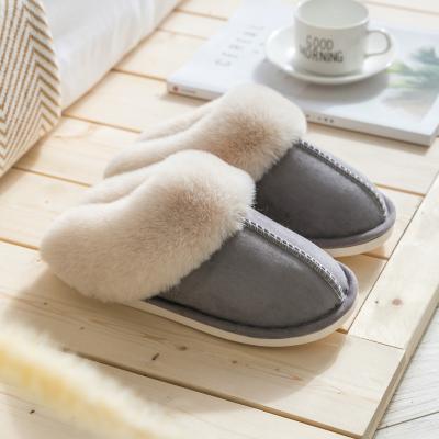 Cina Pantofole dell'interno EUR35 - 46 della pelliccia del tallone piano per le donne in vendita