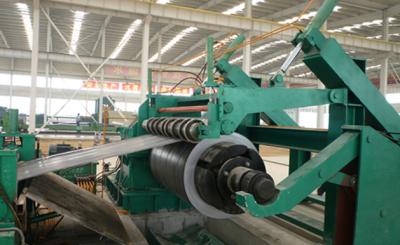 Cina Taglio d'acciaio resistente della bobina di ZTZG 0.5~10mm alla linea macchina di lunghezza della taglierina della lamiera sottile in vendita