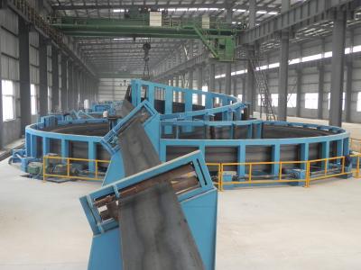 Cina Accumulatore di orizzontale 11M Steel Strip Spiral per la metropolitana Mil Line in vendita