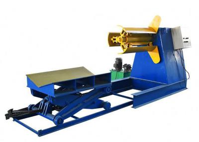 Cina Singola macchina dello srotolamento della bobina di Decoiler della lamiera sottile della testa 600-1400mm in vendita