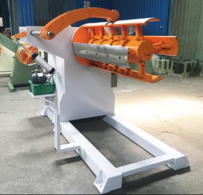 Cina Singola macchina dello srotolamento della bobina di Decoiler della lamiera sottile della testa 600-1400mm in vendita
