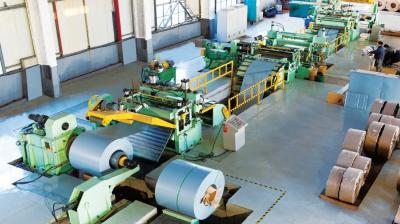 Cina metallo basso d'acciaio della macchina di taglio della bobina di 220v 380v 10t in vendita